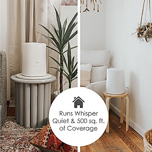 Crane Diffuser and Top Fill Ultrasonic Air Humidifiers for Bedroom and Office, 1.2 Gallon Cool Mist Humidifier for Large Room and Home, No Humidifier Filters Needed, White