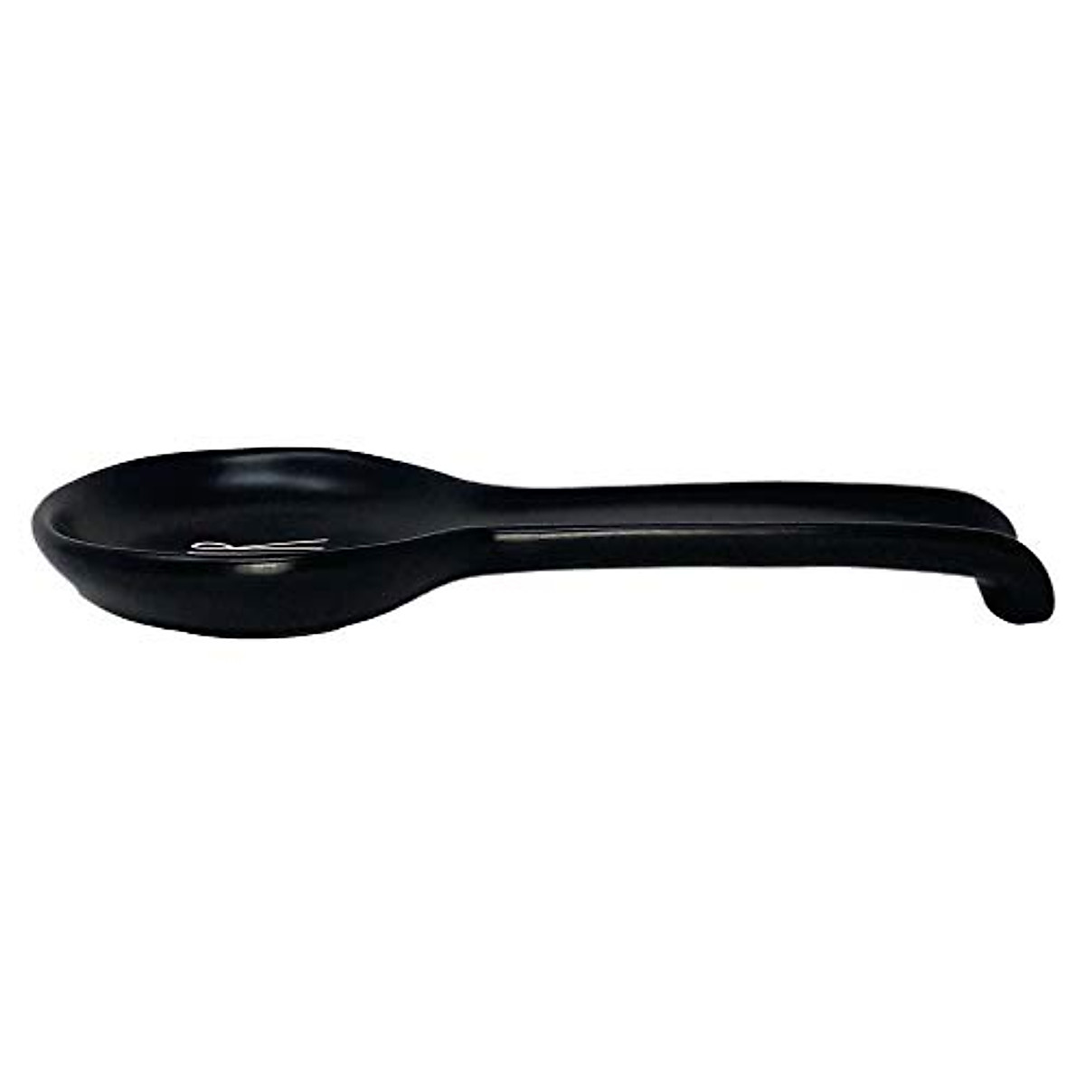 Rae Dunn"Stir" Spoon Rest - In BLACK Artisan Collection By Magenta - The Perfect Addition To Your Kitchen! Beautiful Black Color with Large Contrasting LL Font Lettering Spelling The Word"STIR"