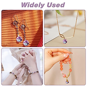 47 Pcs Sea Sediment Imperial Jasper Beads Purple-Blue Jasper Beads 8mm Galaxy Sea Imperial Jasper Gemstone Beads Colorful Round Stone Beads for Jewelry DIY Making