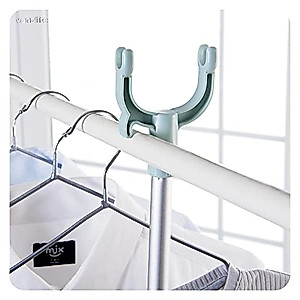 FIDEMM Balcony Fork Pole The Hangers for Clothes Pole Retractable Pole Drying Pole Fork Dress Stick Space Saving Clothing Rack