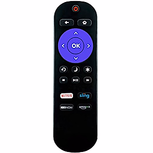 Universal Remote Compatible with All Sharp Roku TV LC-32LB481U LC-43LB481U LC-50LB481U LC-55LB481U