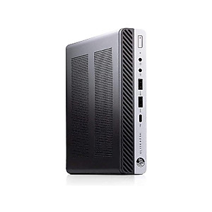 HP 800 G4 Mini Desktop Intel i7-8700T UP to 4.00GHz 16GB DDR4 New 512GB NVMe SSD Built-in Wi-Fi BT Dual Monitor Support Wireless Keyboard and Mouse Win11 Pro (Renewed)