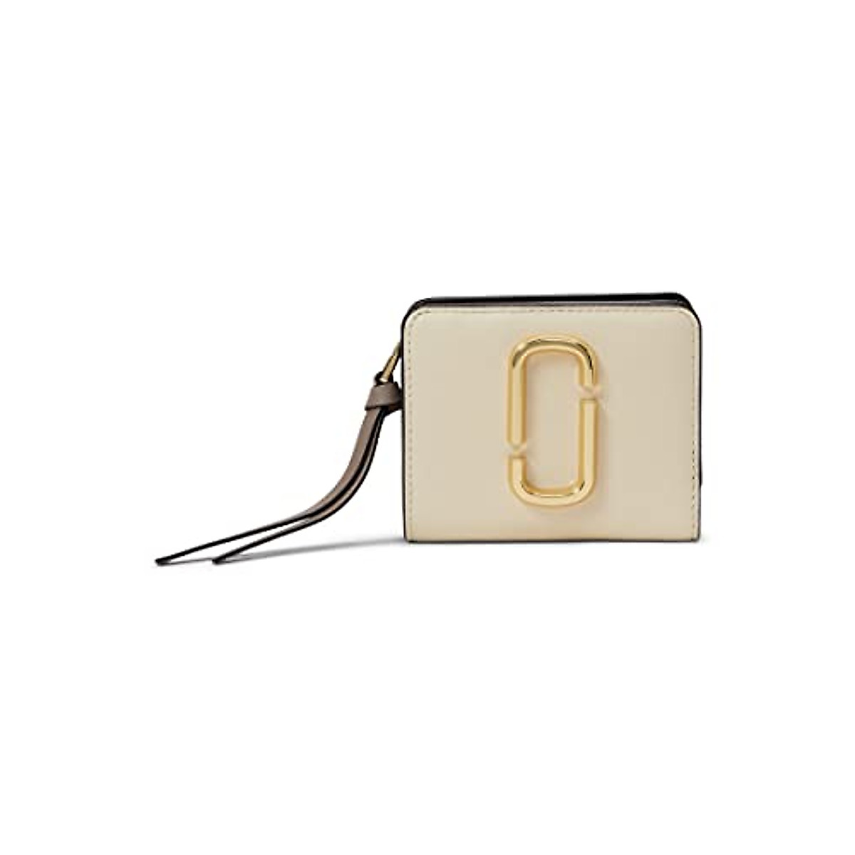 Marc Jacobs Snapshot Mini Compact Wallet New Cloud White Multi One Size