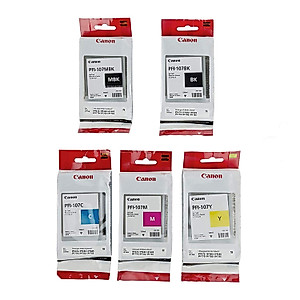 Canon PFI-107 130ml Ink Tank Complete Set for iPF680, 685, 780, 785 Printers