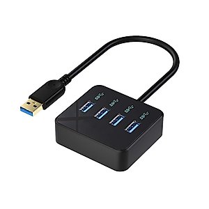 SHYPT USB Hub 3.0 Adapter USB Splitter Notebook 4 USB 3.0 Hub for PC Computer Accessories