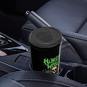 LOREBUTY Municipal Band Waste Coffee Mug With Lids 12oz Insulated Car Mugs Double Wall Vacuum Reusable Travel Coffee Cup For Hot/Ice Drinks Coffee Teas