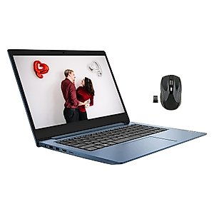 Lenovo IdeaPad 14 Laptop, HD Anti-Glare 220nits Laptop for Students, AMD Athlon Silver 3050e, 4GB RAM, 512GB SSD, 1 Year Office 365 Personal, Webcam, USB-C, HDMI, Windows 10, TWE Bundle