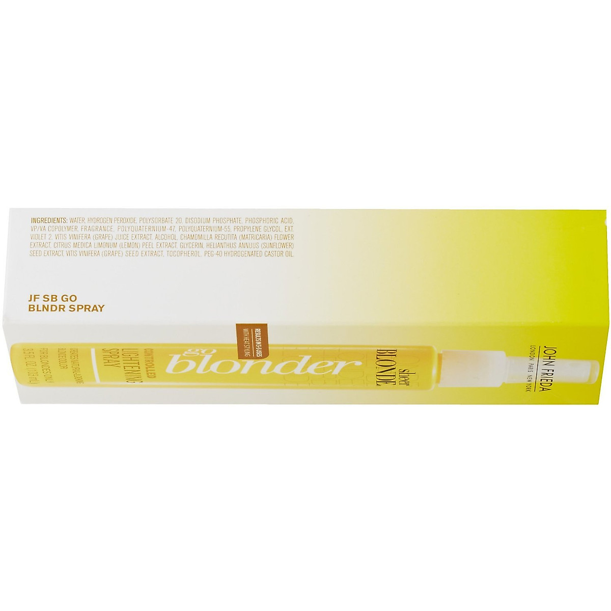 John Frieda Sheer Blonde Go Blonder Controlled Lightening Spray, 3.5 oz, 2 pk