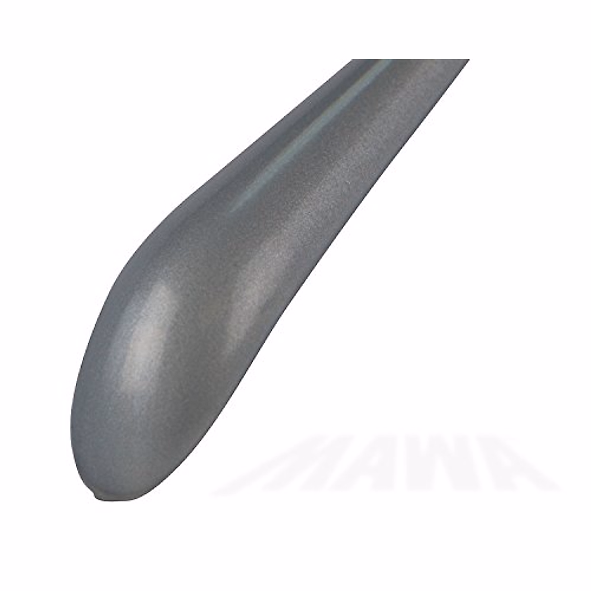 Mawa by Reston Lloyd BodyForm Series Non-Slip Space-Saving Extra Wide Clothes Hanger For Jackets, Suits & Coats, Style 46/L , Set of 6, Silver