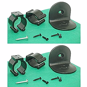 Pmsanzay Light Saber Wall Display Rack Light Saber Wall Mount Wall Rack Wall Holder - Easy to Install - Used in Both Commercial and Residential Settings - Hardware Included - No Lightsaber -2/PK