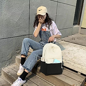 School Backpack for Teens Large Corduroy Bookbag Lightweight 17 inch Laptop Bag for Girls Boys Casual High School College