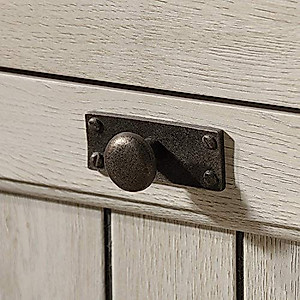 Sauder Costa Computer Desk, Chalked Chestnut finish