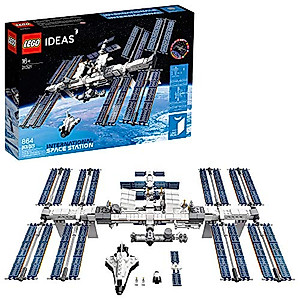LEGO Ideas International Space Station 21321 Building Kit, Adult Set for Display, Makes a Great Birthday Present (864 Pieces)