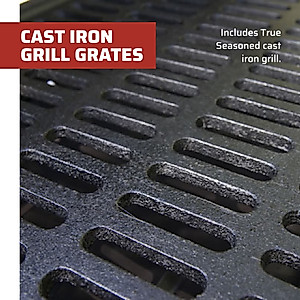 Camp Chef Deluxe BBQ Grill Box, for 2 burner stoves, black, 14 in. x 32 in. x 10 in.