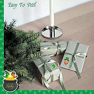 1010 PCS St. Patrick’s Day Stickers, 280 Designs Shamrock Irish Leprechaun Peeking Stickers Saint Patty Holiday Decoration for Holiday Decals Party Supplies Reward Gifts (32 Sheets)
