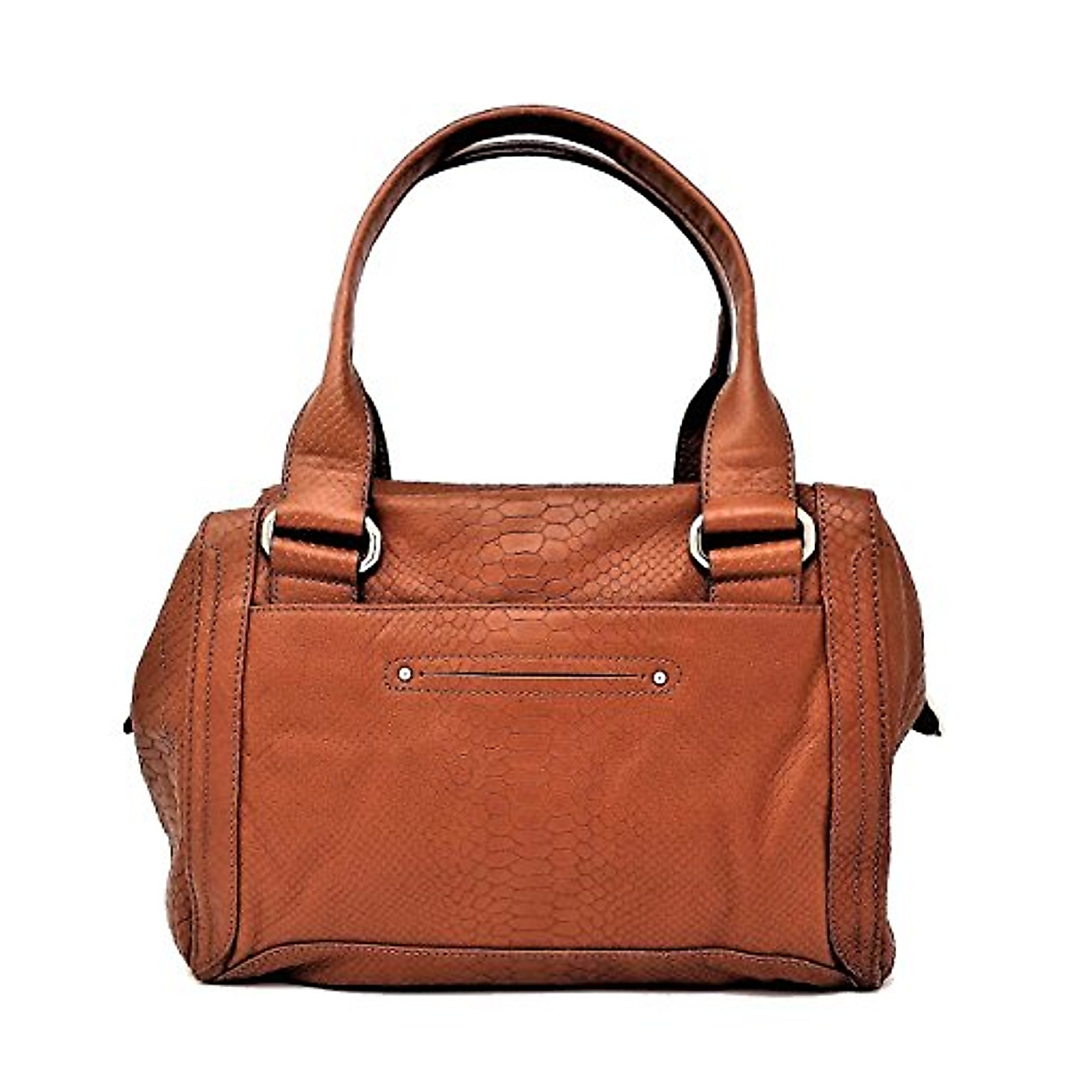 B. Makowsky Women Handbags Satchel, Maple Python