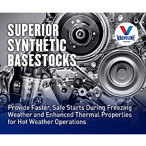 Valvoline Premium Blue Extreme SAE 5W-40 Full Synthetic Diesel Engine Oil 1 GA, Case of 3
