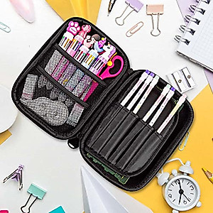 gxtvo Kids Pencil Case for Boys, Cute Dinosaur Pencil Box, School Large Capacity Pencil Bag with Double Zipper