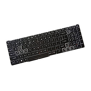 Garende Laptop Replacement Keyboard Repair us English Layout with Backlight for 300 PH315-52 5C1 Professional Durable High Performance, White