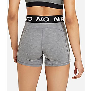 Nike Women's Pro 365 5in Shorts, Gray Black, Small