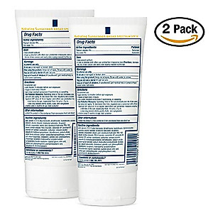 CeraVe 100% Mineral Sunscreen Spf 50 | Body Sunscreen With Zinc oxide & Titanium Dioxide for Sensitive Skin | 5 Oz, 2 Pack