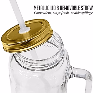 Ovente Electric Personal Portable Blender, 18 Ounce Drink Mixer, Frozen Margarita, Shake & Smoothie Maker, Glass Jar with Stainless Steel Blades and 300-Watt Base, Compact BPA-Free, Turquoise BLH1002T