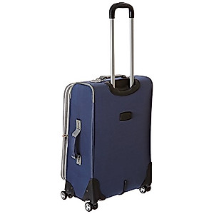 Olympia U.S.A. Tuscany 25 Inch Expandable Vertical Rolling Luggage Case, Denim Blue, One Size