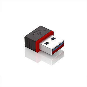 j5create Wireless 11N USB Mini Adapter -Data Transfer up to 150 Mbps | 2.4 GHz, Complies with IEEE 802.11n / IEEE 802.11g / IEEE 802.11b | Compatible with Windows