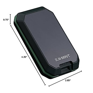 Slim Mint Wallet, Ultra-Thin, RFID-Blocking, AS-SEEN-ON-TV, ID Theft Protection, Easy to Carry, Reach Cards/Cash with the Touch of a Button, Optimizes Space, Aluminum Outer Shell, Crush-Resistant