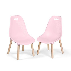 B. spaces by Battat Pink B. Spaces Chairs Set