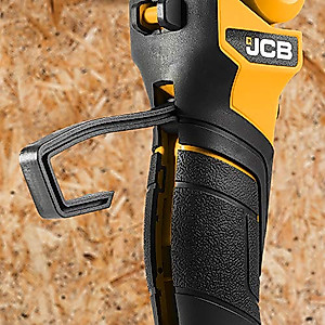 JCB Tools - 20V, 3-Piece Power Tool Kit - Hammer Drill Driver, Impact Driver, LED Work Light, 2 x 2.0Ah Batteries, Fast Charger and Tool Bag - For Home Improvements, Drilling, Masonry, Screw Driving