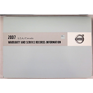 2007 Volvo S60 S 60 Owners Manual