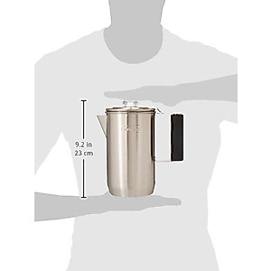 Stanley 10-01876-010 The Cool-Grip Camp Percolator Stainless Steel 1.1QT / 1.0L