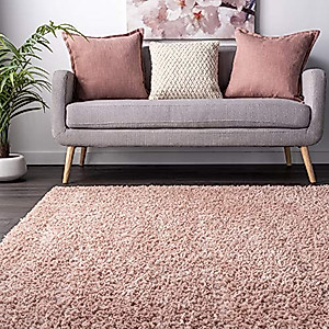 nuLOOM Belleza Shag Accent Rug, 2' x 3', Pink