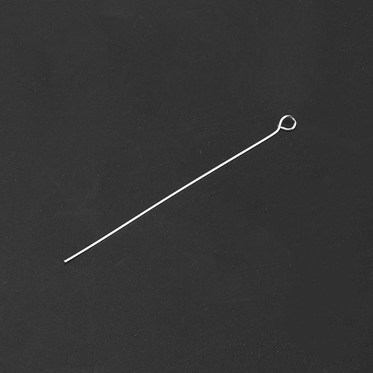 50PCS Reusable Inoculating Loops and Needle Set Laboratory Nichrome Inoculating Needle Tips Cell Streaking Lab Tools(2mm)
