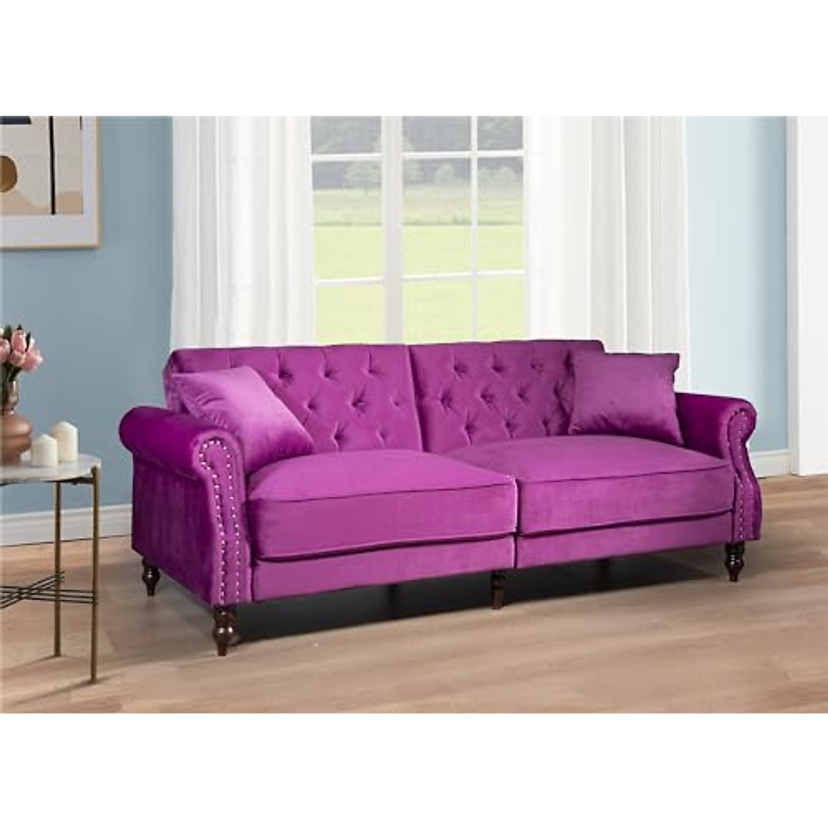Legend Vansen Bed, Sleeper, Sofa, Futon, Violet
