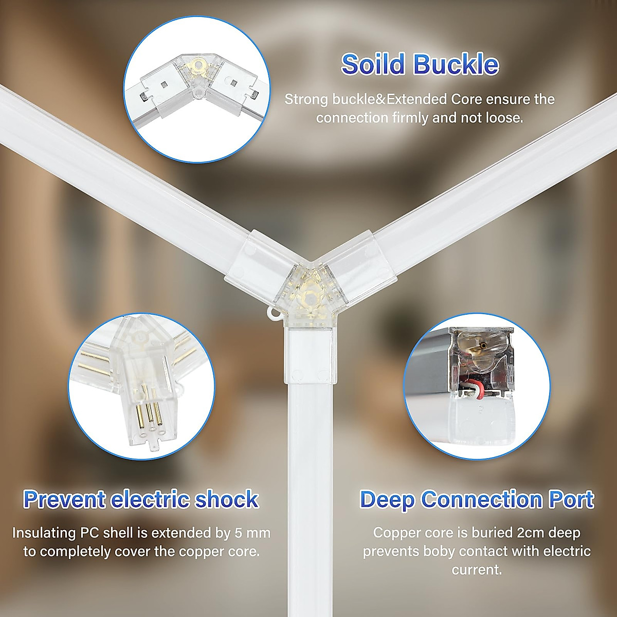 ALLYES Hexagon Garage Lights, LED Aluminum Hex Ceiling Lights, 8500LM 6500K 63W Super Bright Honeycomb LED Lights for Garage Gym Shop Barber Car Dealers