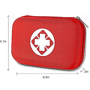 First Aid Kit Home 274PCS Emergency Kit Home Supplies First Aid Kits for Car Camping Essentials for Adventures Boat Public YIDERBO