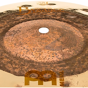 Meinl Cymbals Byzance 10" Dual Splash — MADE IN TURKEY — Hand Hammered B20 Bronze, 2-YEAR WARRANTY, B10DUS, inch