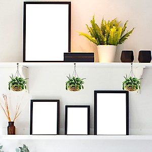 Skylety 2 Pieces 1:12 Miniature Dollhouse Plants Miniature Bonsai Plant Dollhouse Christmas Tree Mini Potted Plant Dollhouse Hanging Plant Pot Model for Toddlers Girls and Boys Toys DIY