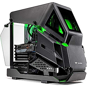 Thermaltake AH-370 Liquid-Cooled PC (AMD Ryzen 7 3700X, RTX 3070, 16GB RGB 3600Mhz DDR4 ToughRAM RGB Memory, 1TB Gen4 NVMe M.2, WiFi, Win 10 Home) Gaming Desktop Computer AHT2-B550-A37-LCS