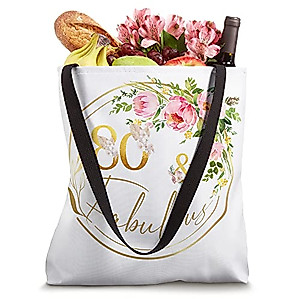 80 and Fabulous Birthday Gifts Fabulous 80 Years Old Tote Bag
