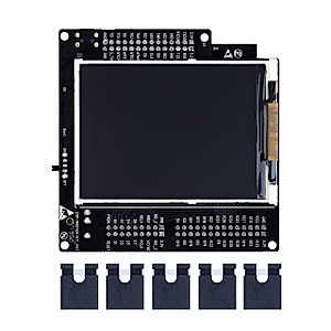 pzsmocn ESP-WROVER-KIT ESP32 Wrover Development Board with 3.2 inch LCD V4.1,4 MB SPI PSRAM,Support for MicroSD Card.Applications:Internet Cameras,Smart Displays,Weather Stations,Radios.