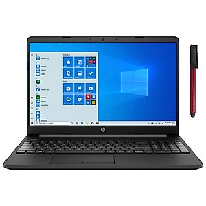HP 15.6" FHD Windows 10 Pro Business Laptop Computer, Intel Celeron N4020 Processor, 4GB DDR4 RAM, 128GB SSD, 1-Year Office 365, Webcam, Wi-Fi, USB Type-C, RJ-45, BROAGE 64GB Flash Drive