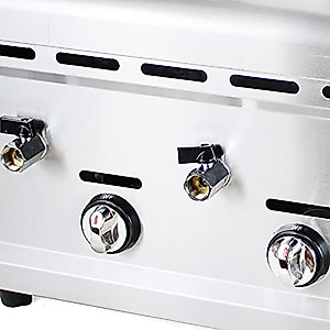 6 Hole Gas Countertop Pasta Cooker Machine with Filter, Cooktop Table Top Noodles Cooking Machine Pasta Makers Pasta Cooking Tool Stainless Steel Dumpling Soup Pot Noodles Maker with 6 Basket