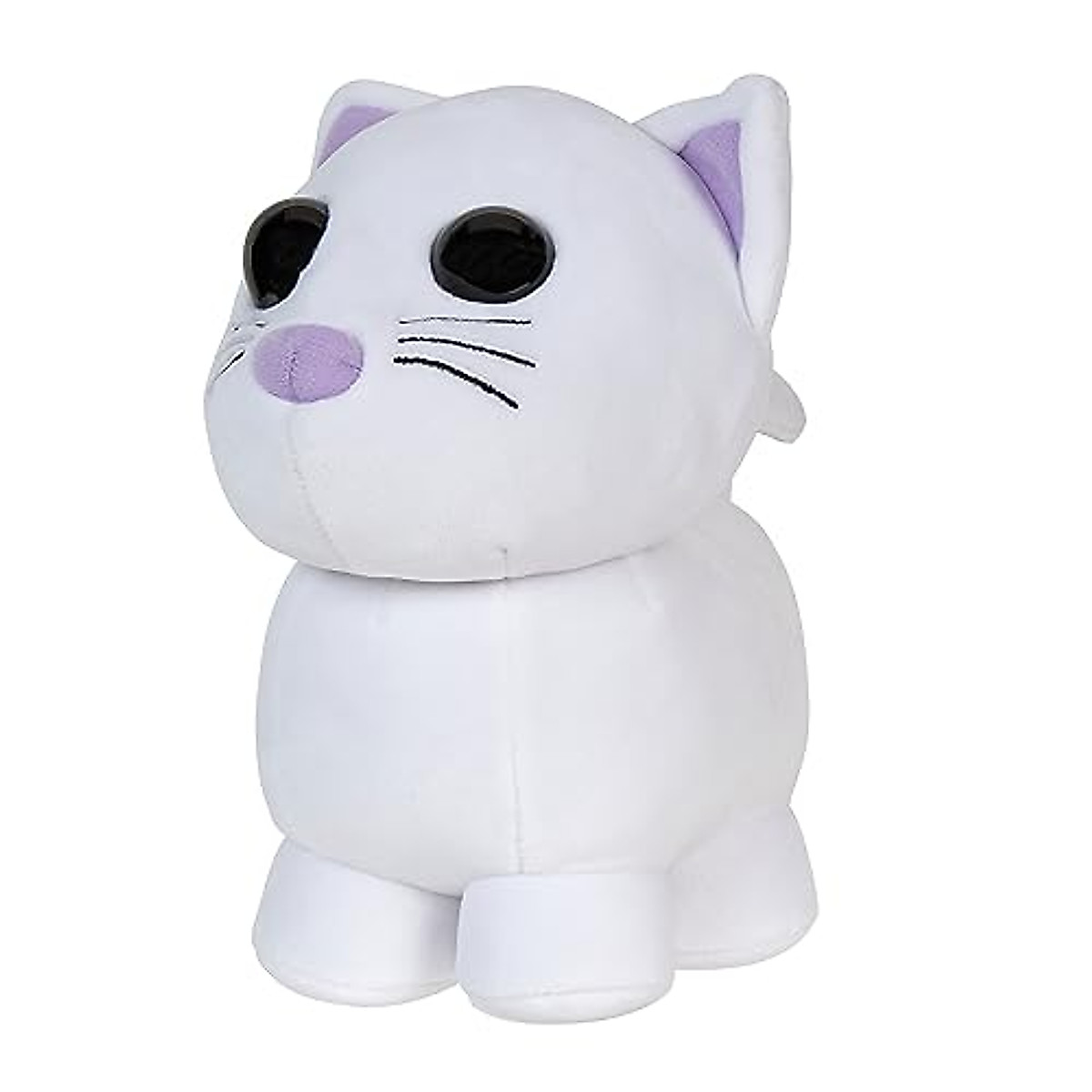 Adopt Me! Collector Plush - Snow Cat - Series 2 - in-Game Stylization Plush - Toys for Kids Featuring Your Favorite Pet, Ages 6+