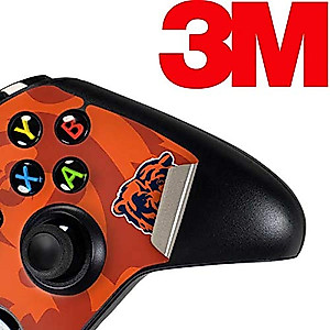Skinit Decal Gaming Skin Compatible with Xbox One Controller - Officially Licensed NFL Chicago Bears Double Vision Design
