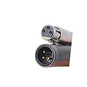 Bestshoot Condenser Interview Microphone Photography Shotgun Mic for Video Camcorders DSLR DV Camcorder 11 inches/27cm Camera Microphone with Metal Holder, Anti-Wind Foam Cap XLR Cable