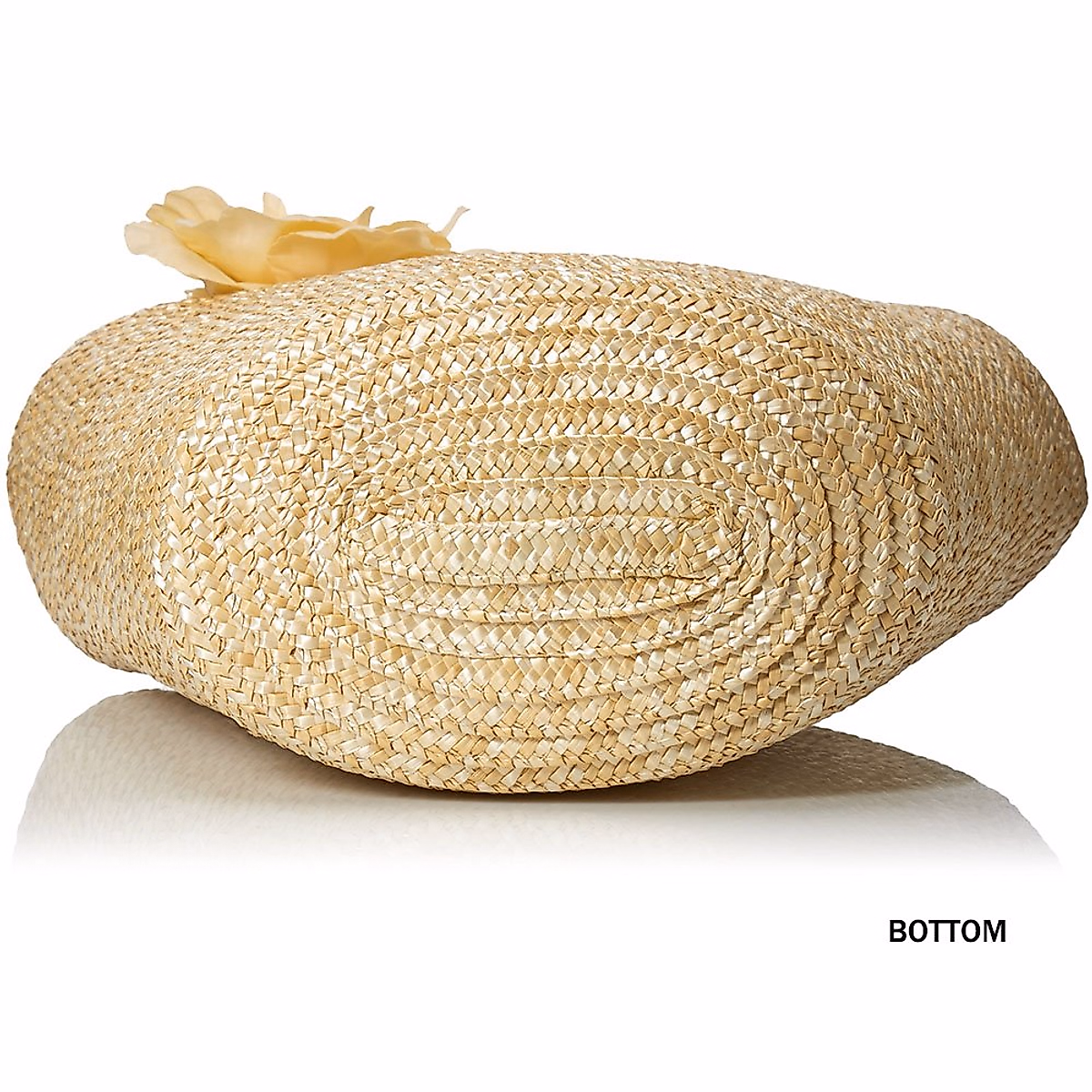 Women's Straw Handbag Flower Woven Summer Beach Messenger Tote Bag Basket Shopper Purse