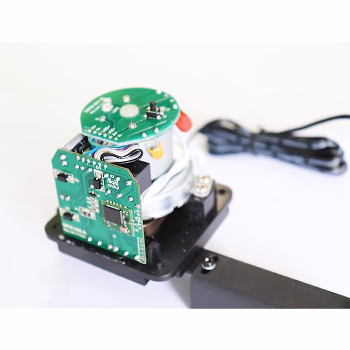 UJV Ufairy WiFi 3rd Generation Smart Water Valve Shutoff Manipulator Domotique Valve Controller Compatible with Alexa Google No Hub Required Black 31x15x75cm GR-W-105